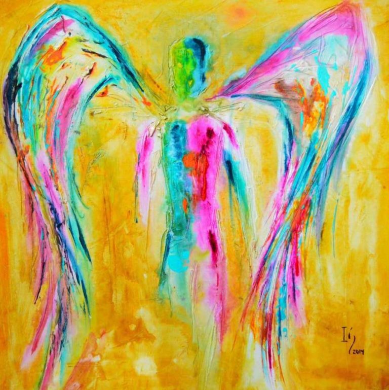 Shop Angel Paintings, Posters & Prints - Ivan Guarderrama Art Gallery