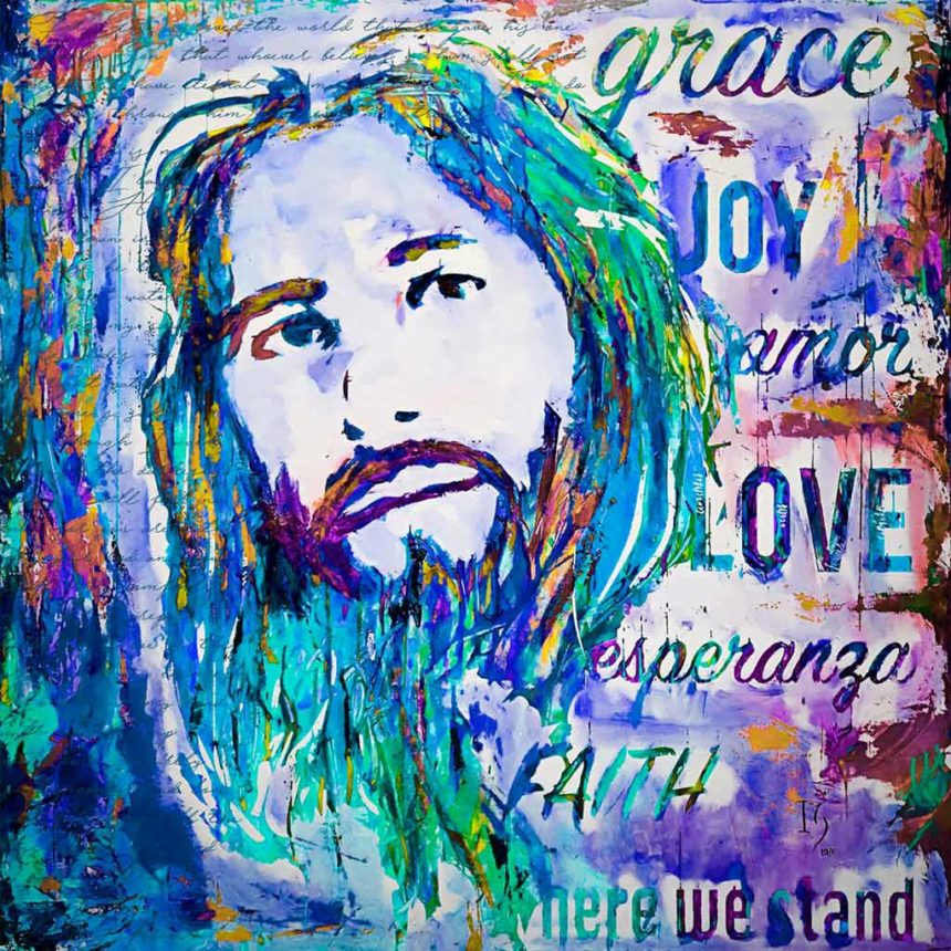 Buy Christian Paintings on Canvas at Ivan Guaderrama Art Gallery