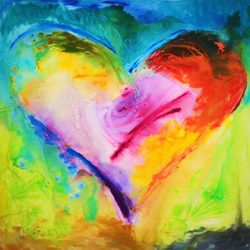 Heart Paintings – Ivan Guaderrama
