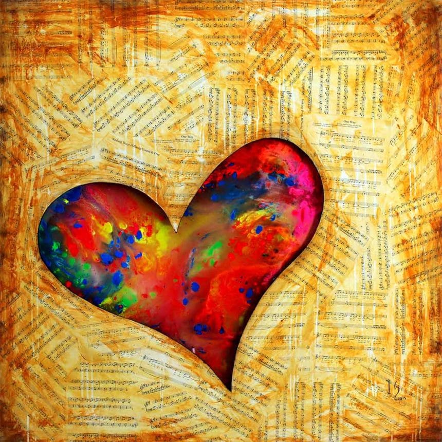 Heart Paintings – Ivan Guaderrama